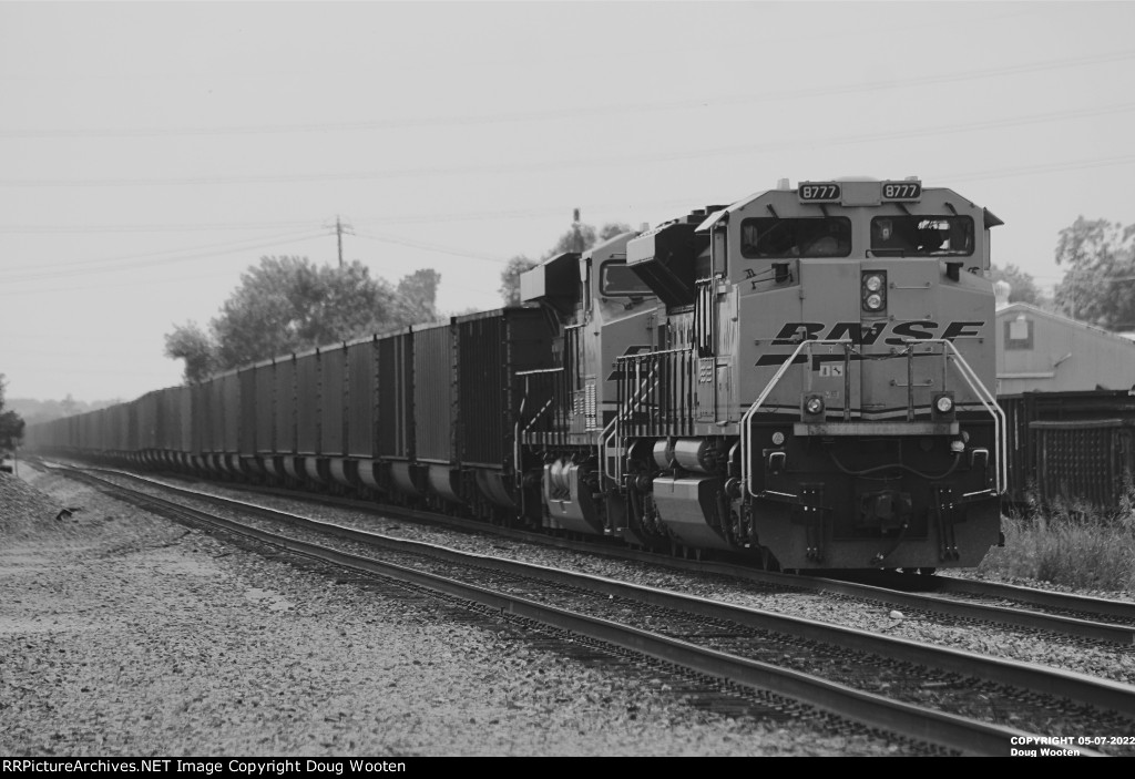 Empty BNSF Coal Train